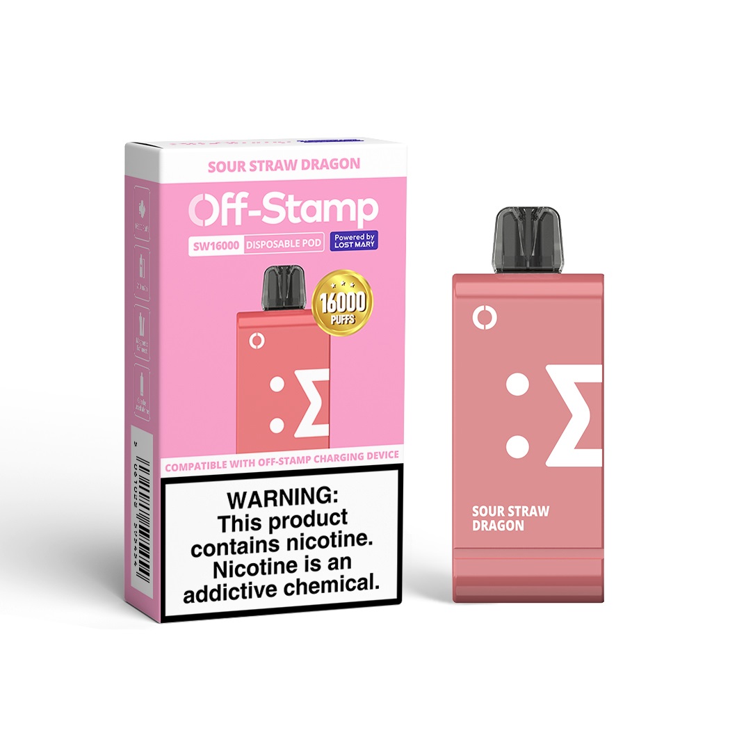 Off-Stamp SW16000 Pod Disposable, lost mary, off-stamp sw9000 disposable kit, off stamp, sw16k ...